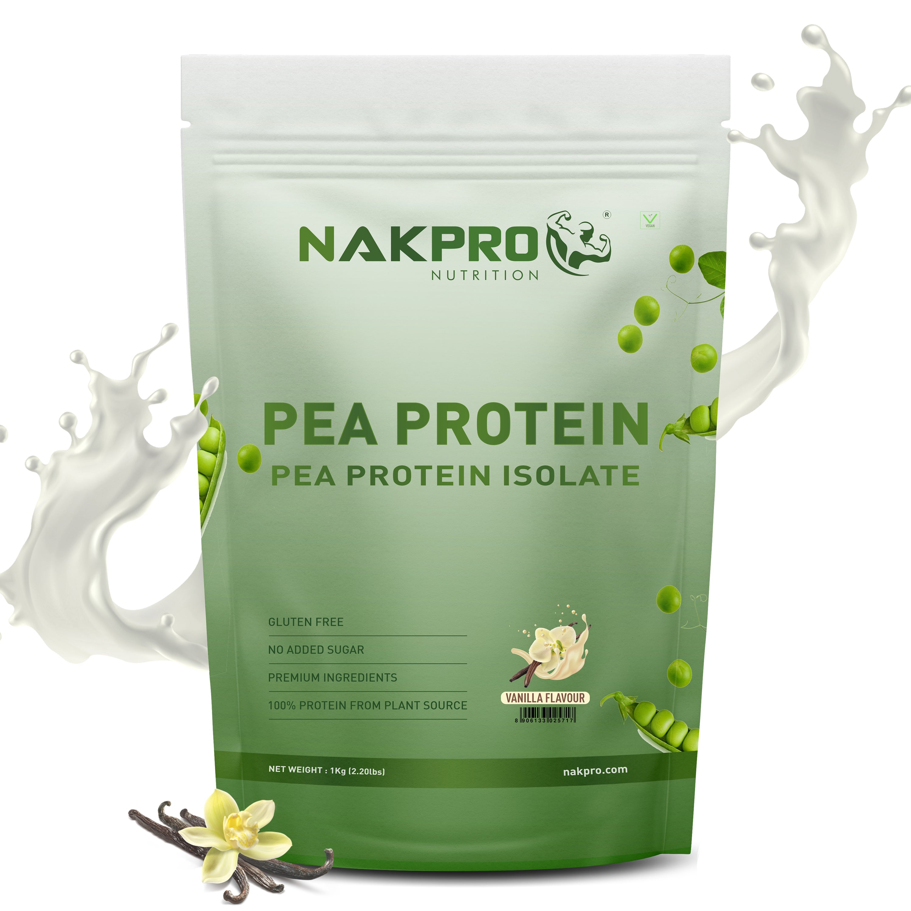 NAKPRO Pea Protein Isolate – NAKPRO NUTRITION