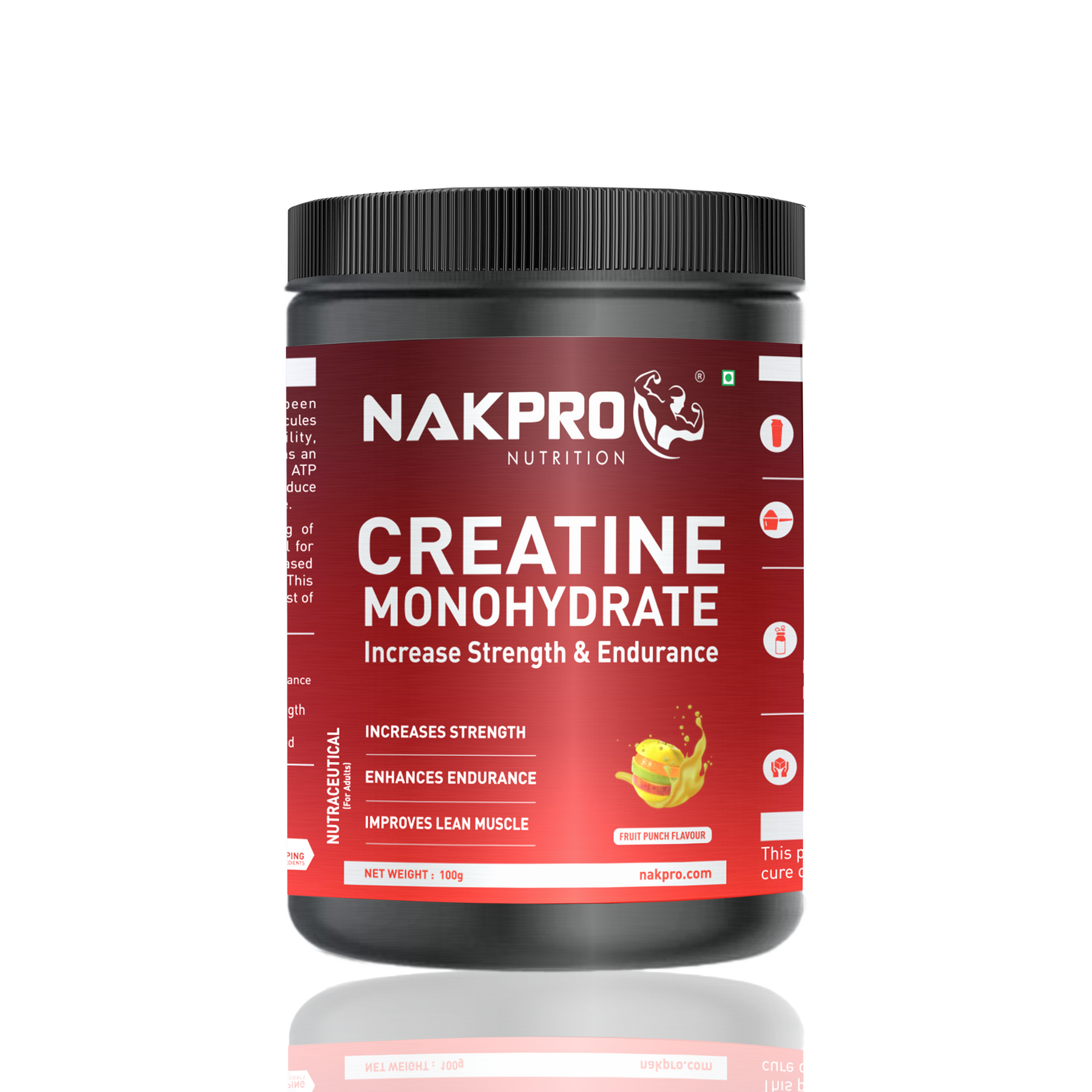 MICRONISED CREATINE MONOHYDRATE – NAKPRO NUTRITION