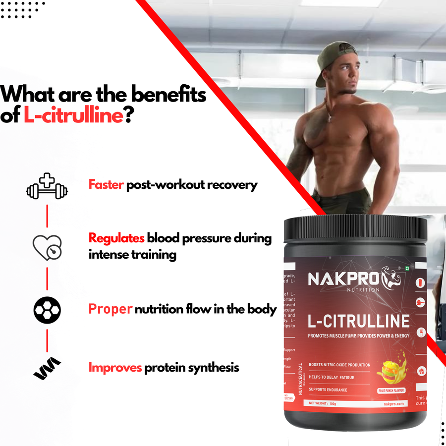 Best L Citrulline Supplement - Boost Energy & Performance – NAKPRO ...