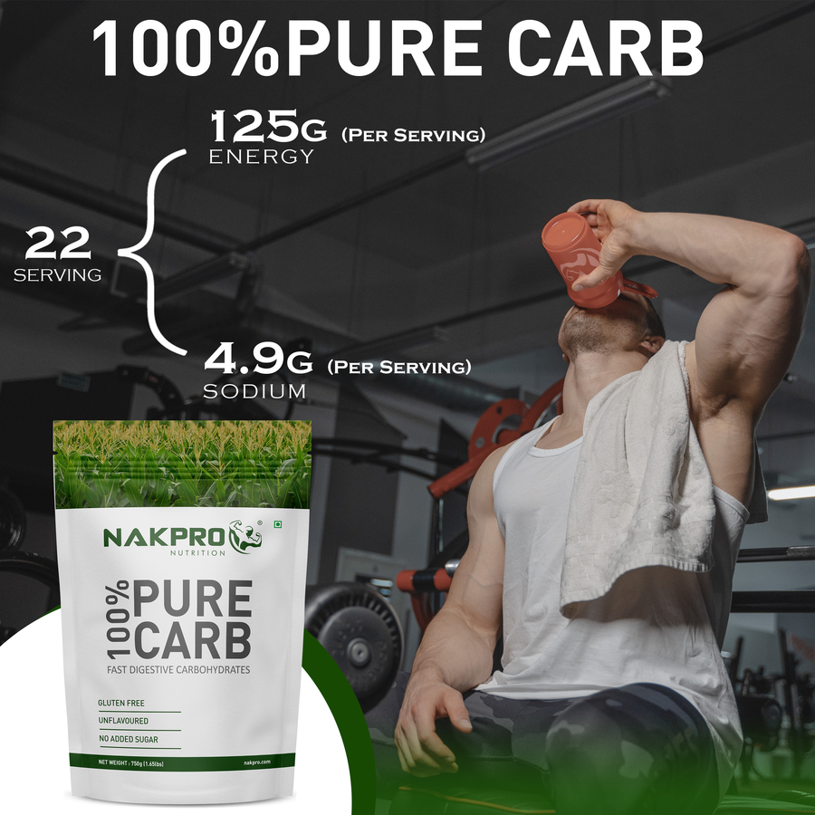100% Pure Carbs - Best Weight Gain Supplements for Muscle Gain – NAKPRO ...