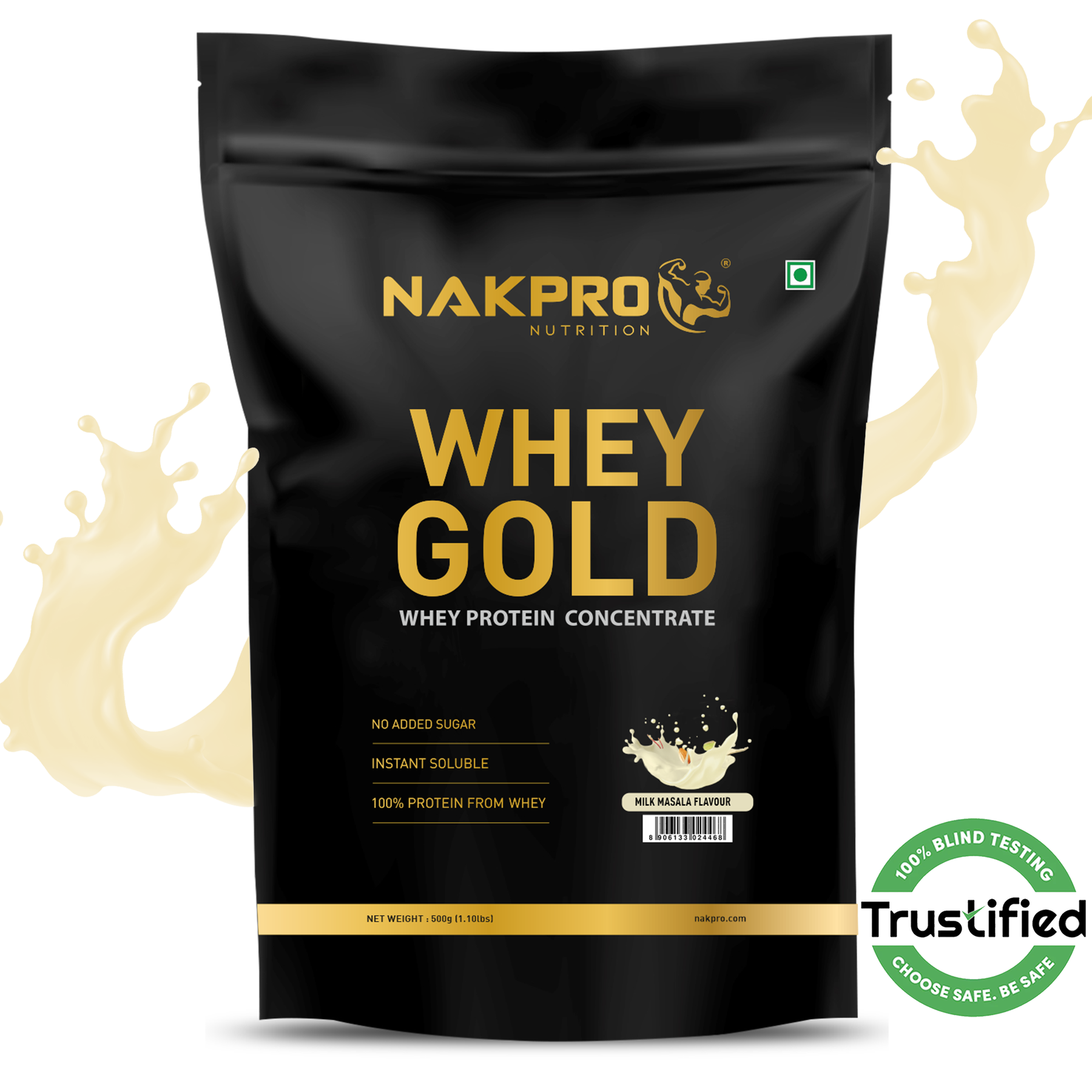 NAKPRO Nutrition | Whey Protein Powder | Whey Gold Concentrate – NAKPRO ...