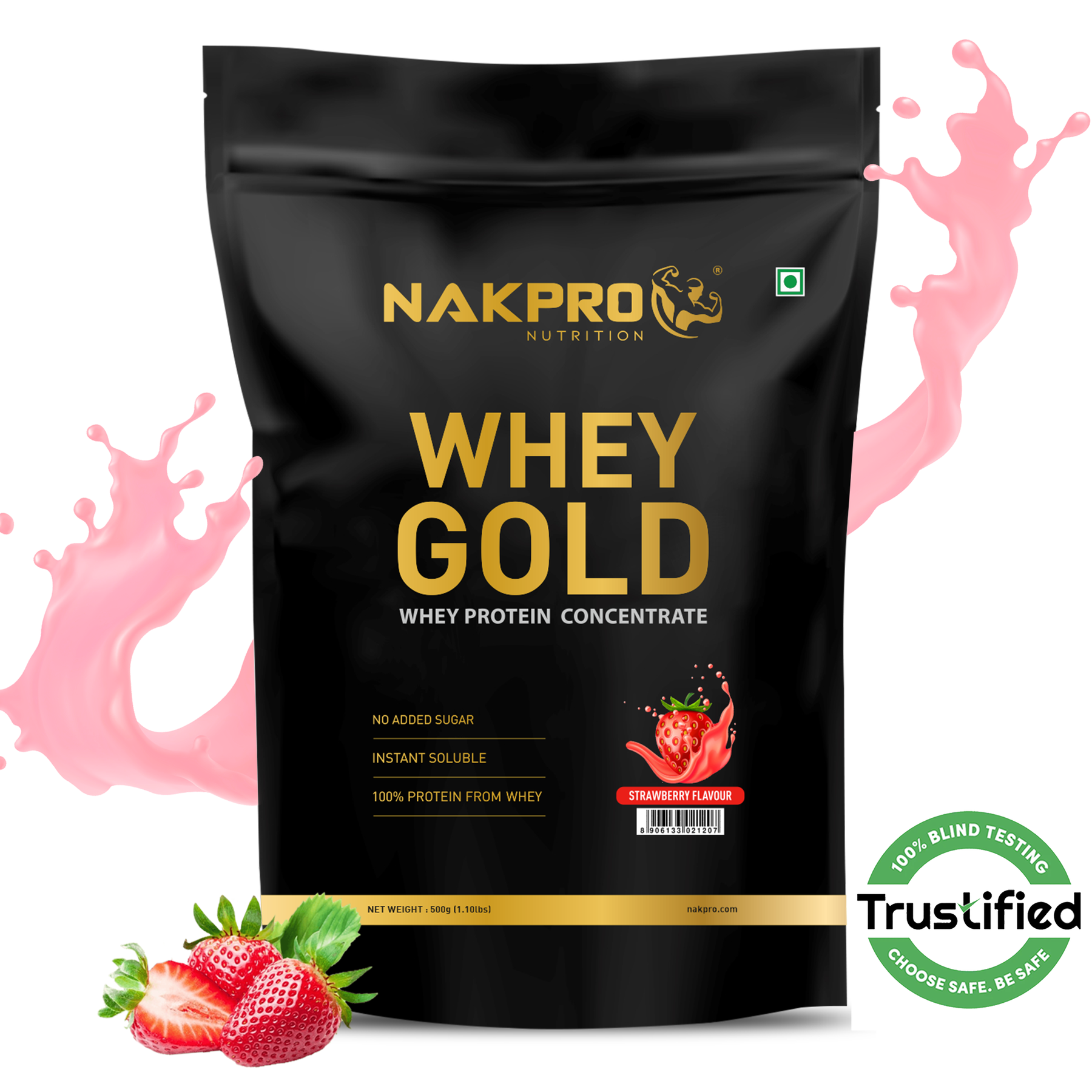 NAKPRO Nutrition | Whey Protein Powder | Whey Gold Concentrate – NAKPRO ...