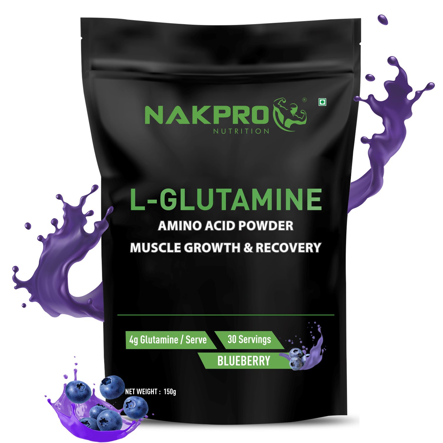 L Glutamine Powder: Premium Glutamine Supplement for Recovery – NAKPRO ...