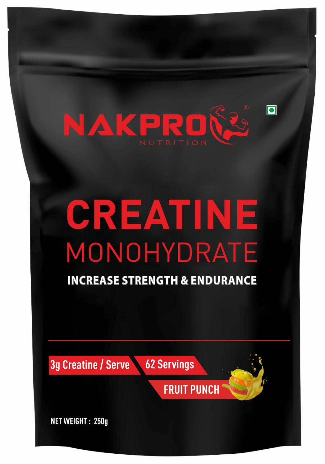 MICRONISED CREATINE MONOHYDRATE – NAKPRO NUTRITION